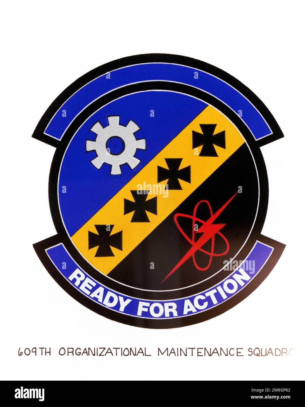 Approved insignia for: 609th Organizational Squadron. Country: Unknown ...