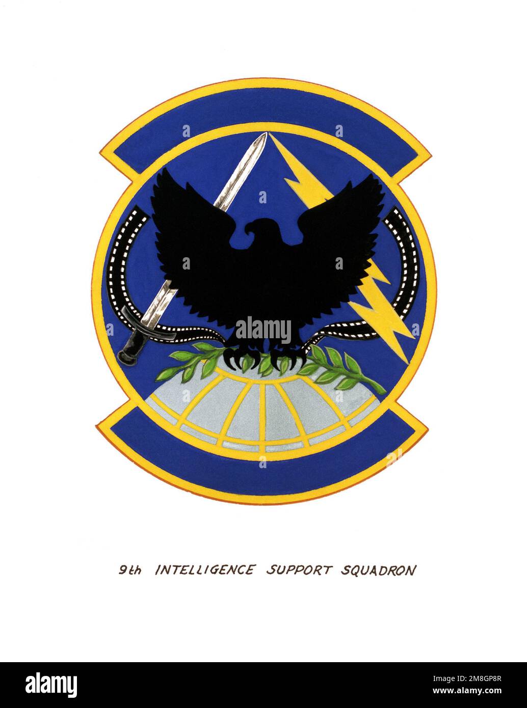 Approved insignia for: 9th Intelligence Support Squadron. Country ...