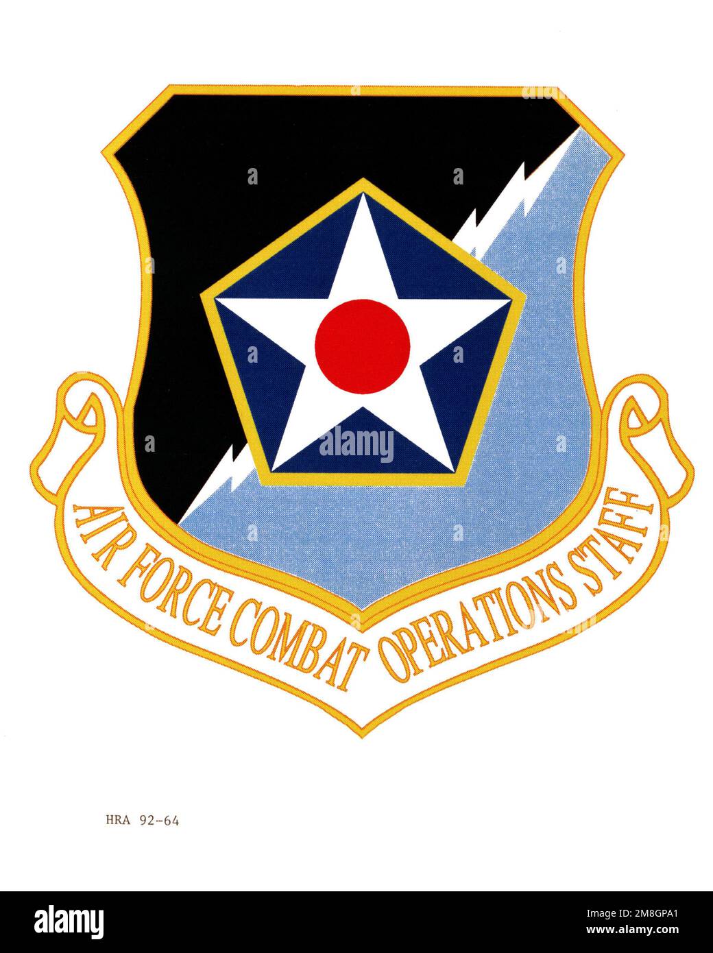 Approved insignia for: Air Force Combat Operations STAFF. Country ...