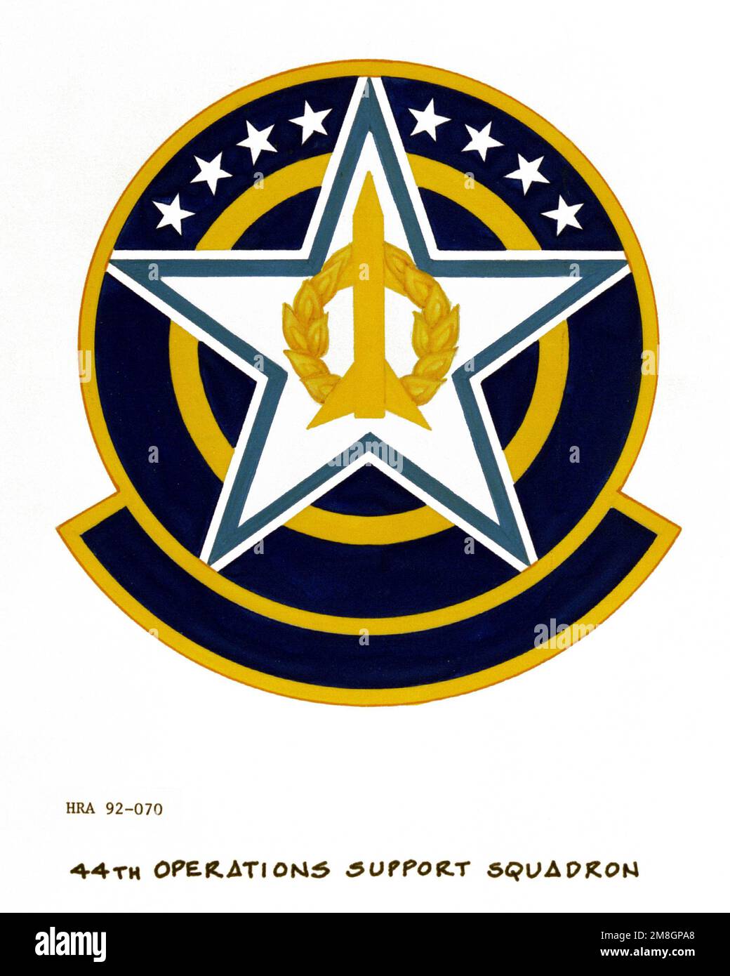 Approved insignia for: 44th Operations Support Squadron. Country ...
