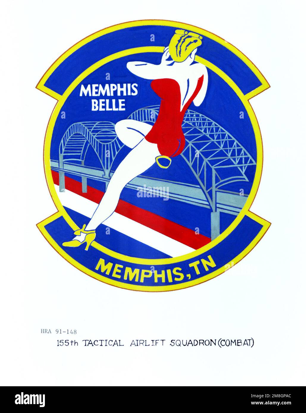 Approved insignia for: 155th Tactical Airlift Squadron. Country ...