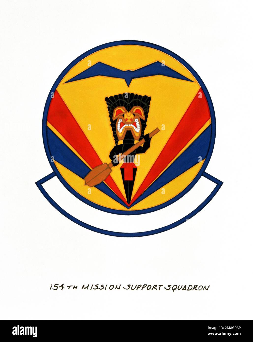 Approved insignia for: 154th Mission Support Squadron. Country: Unknown ...