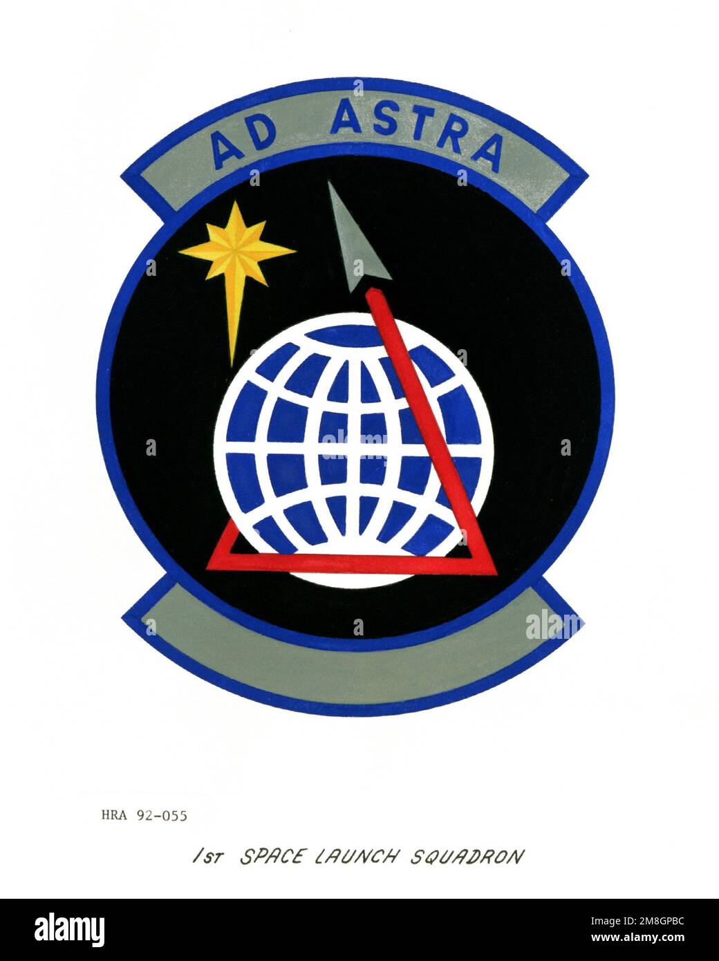 Approved insignia for: 1ST Space Launch Squadron. Country: Unknown ...