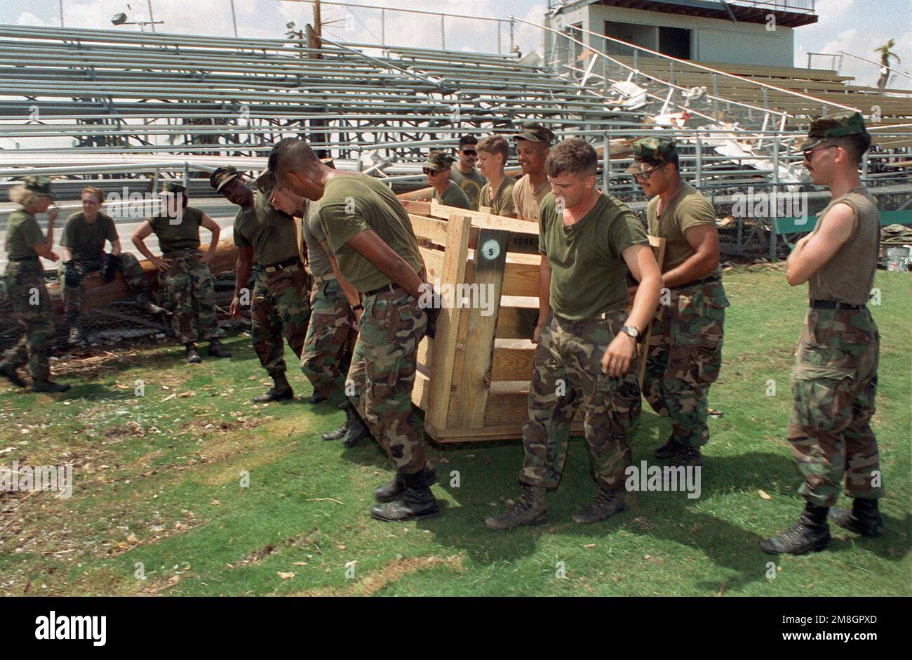 Hurricane Andrew Relief Effects Of Hurricane Andrew In Florida