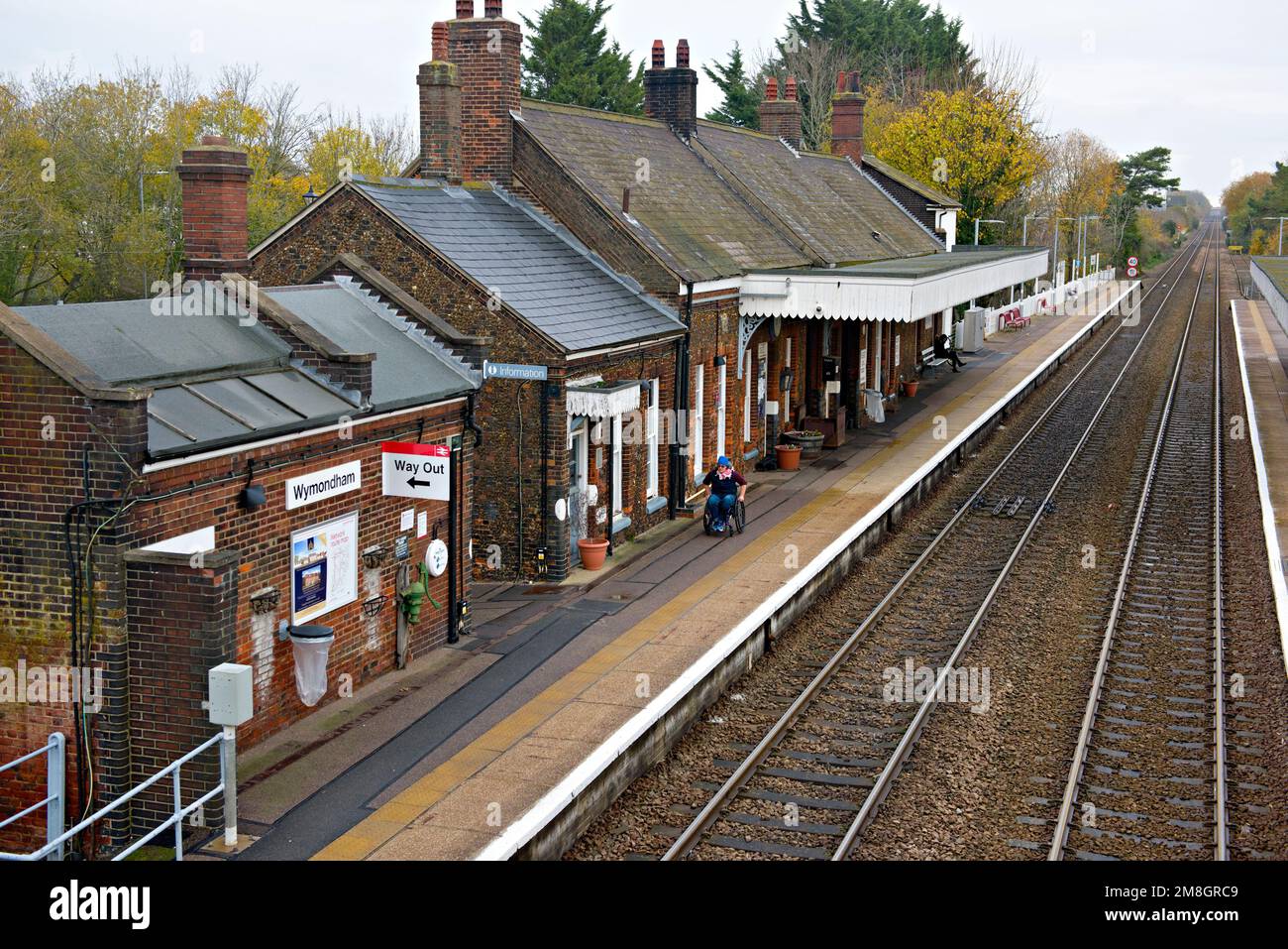 Wymondham railway station, Wymondham , Norfolk, uk Stock Photo - Alamy