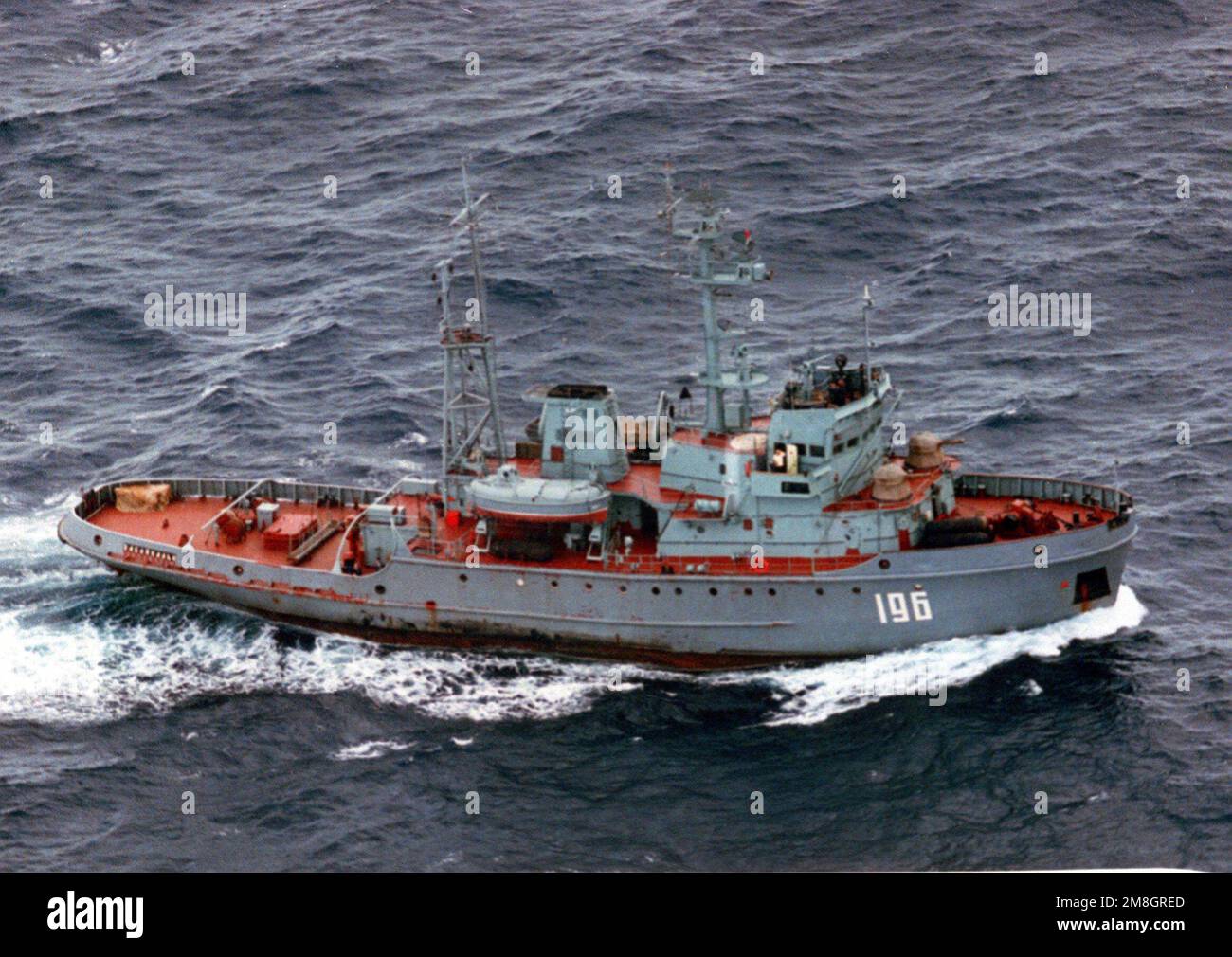 A starboard beam view of the Russian Maritime Border Guard Sorum-class ...