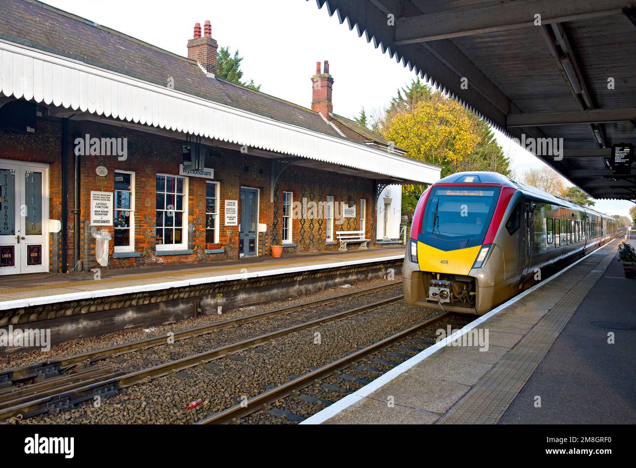 Wymondham railway station, Wymondham , Norfolk, uk Stock Photo - Alamy