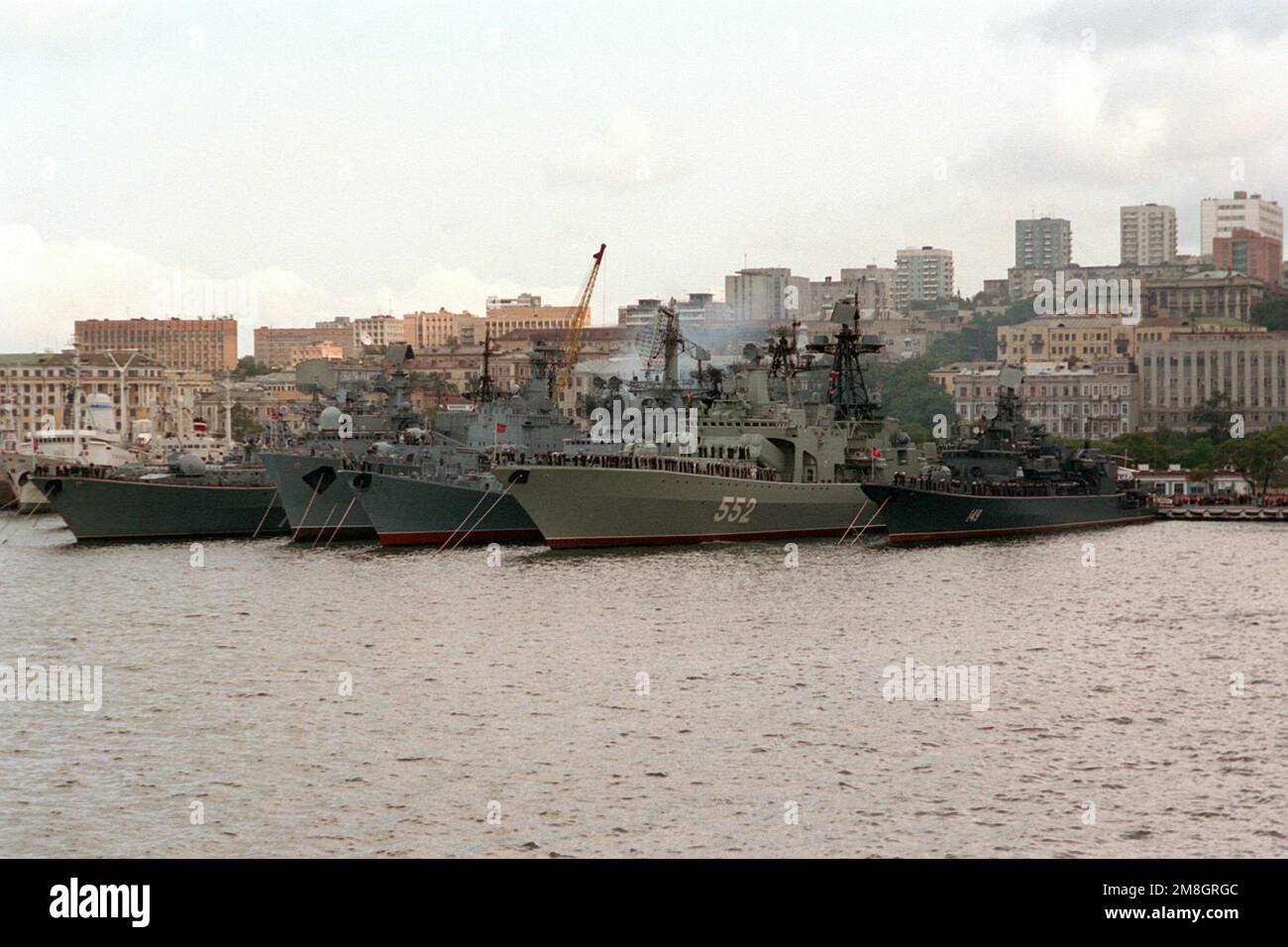 The Russian Maritime Border Guard Krivak III class frigate OREL (149 ...
