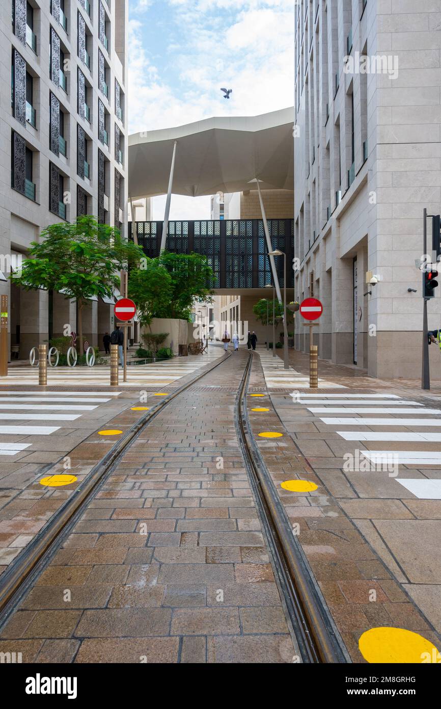 Building Architecture of Musheireb Downtown Doha Qatar Stock Photo - Alamy