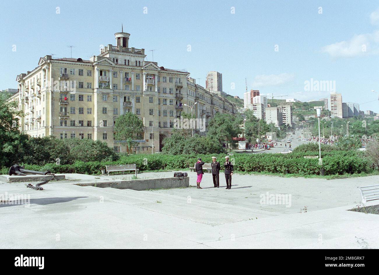 An overview of Revolution Square, with the Russian Far East Province ...