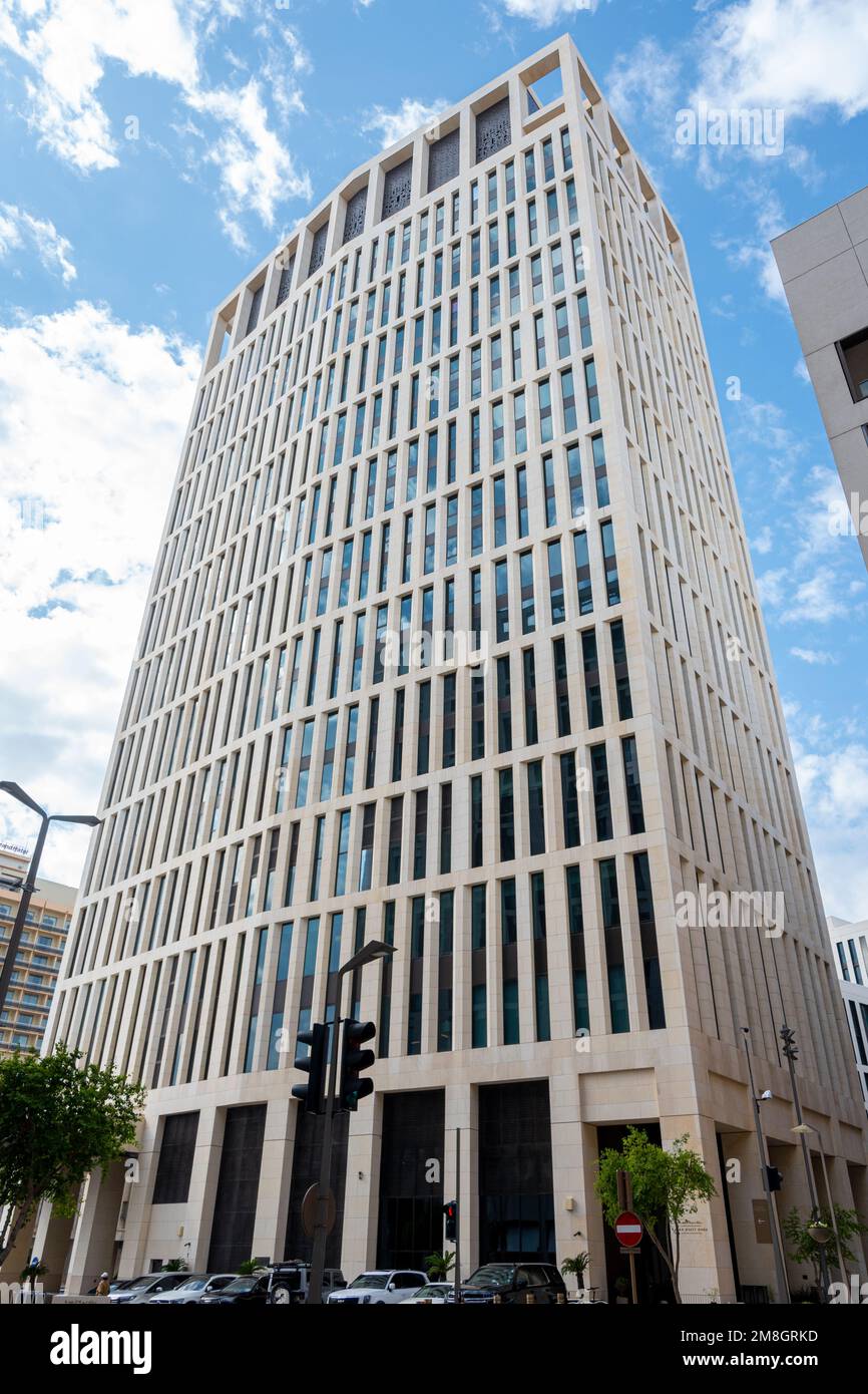 Building Architecture of Musheireb Downtown Doha Qatar Stock Photo - Alamy