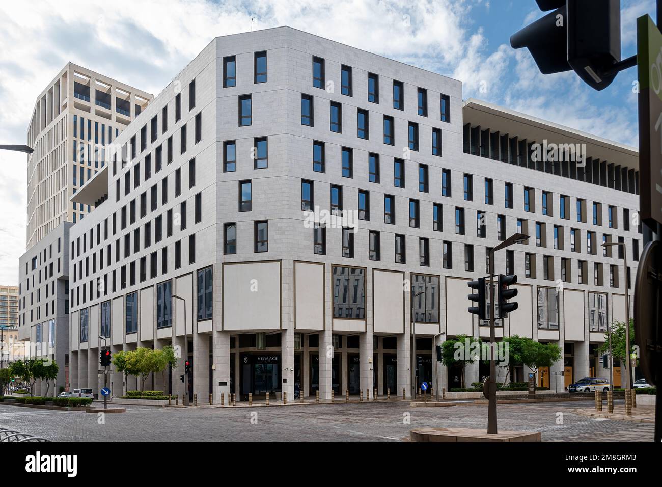 Building Architecture of Musheireb Downtown Doha Qatar Stock Photo - Alamy