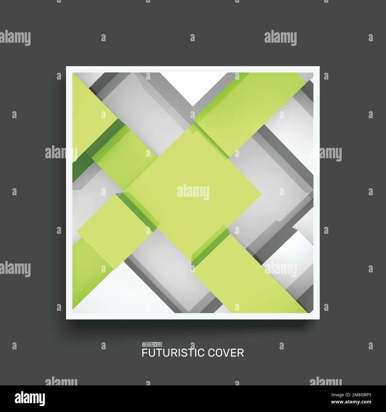 Abstract background of 3d blocks. Textbook, booklet or notebook mockup ...