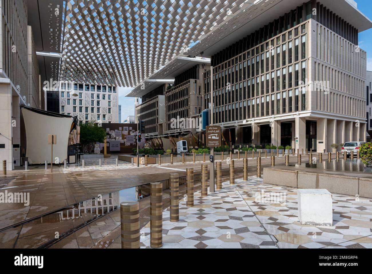 Building Architecture of Musheireb Downtown Doha Qatar Stock Photo - Alamy