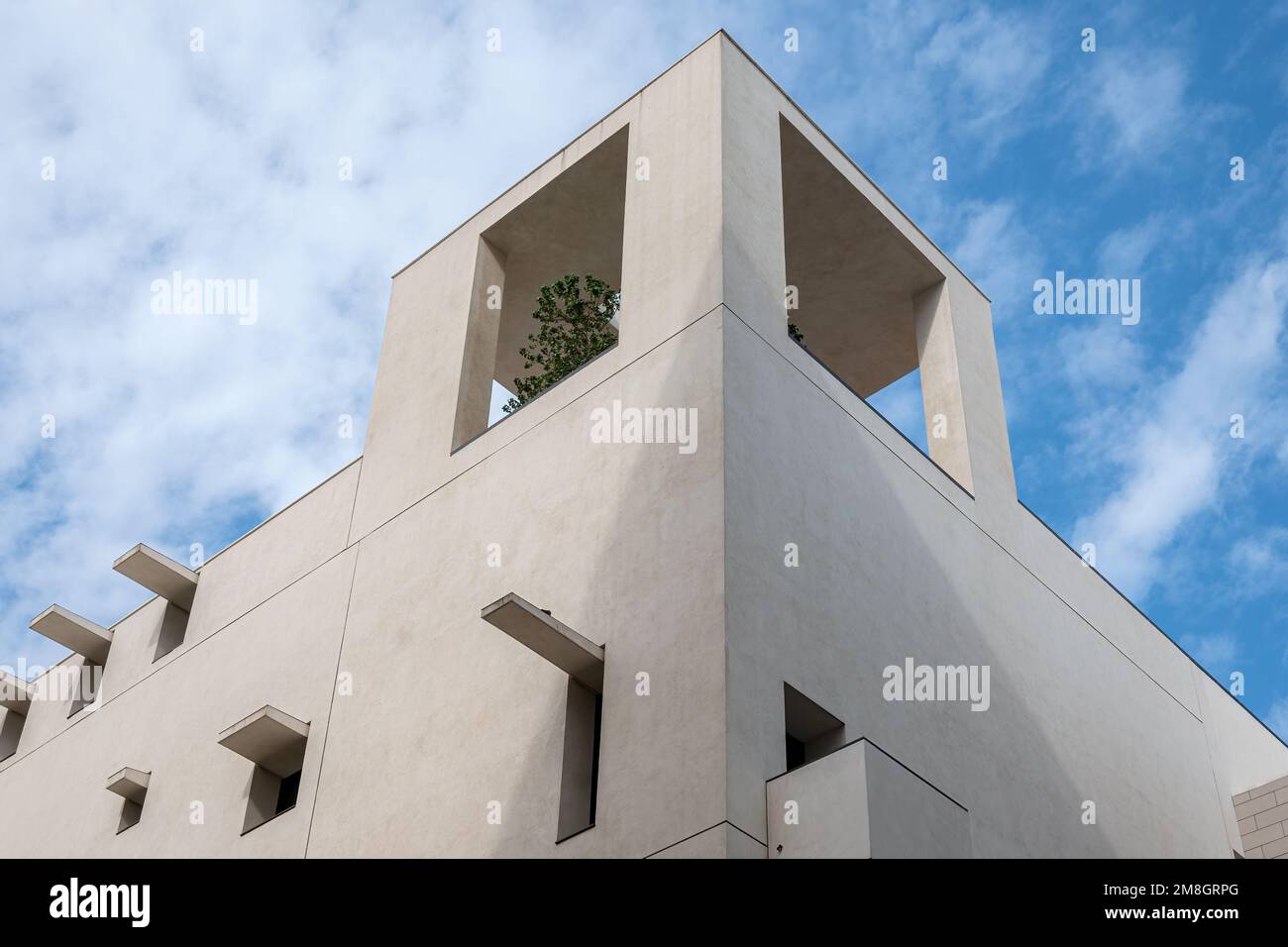 Building Architecture of Musheireb Downtown Doha Qatar Stock Photo - Alamy