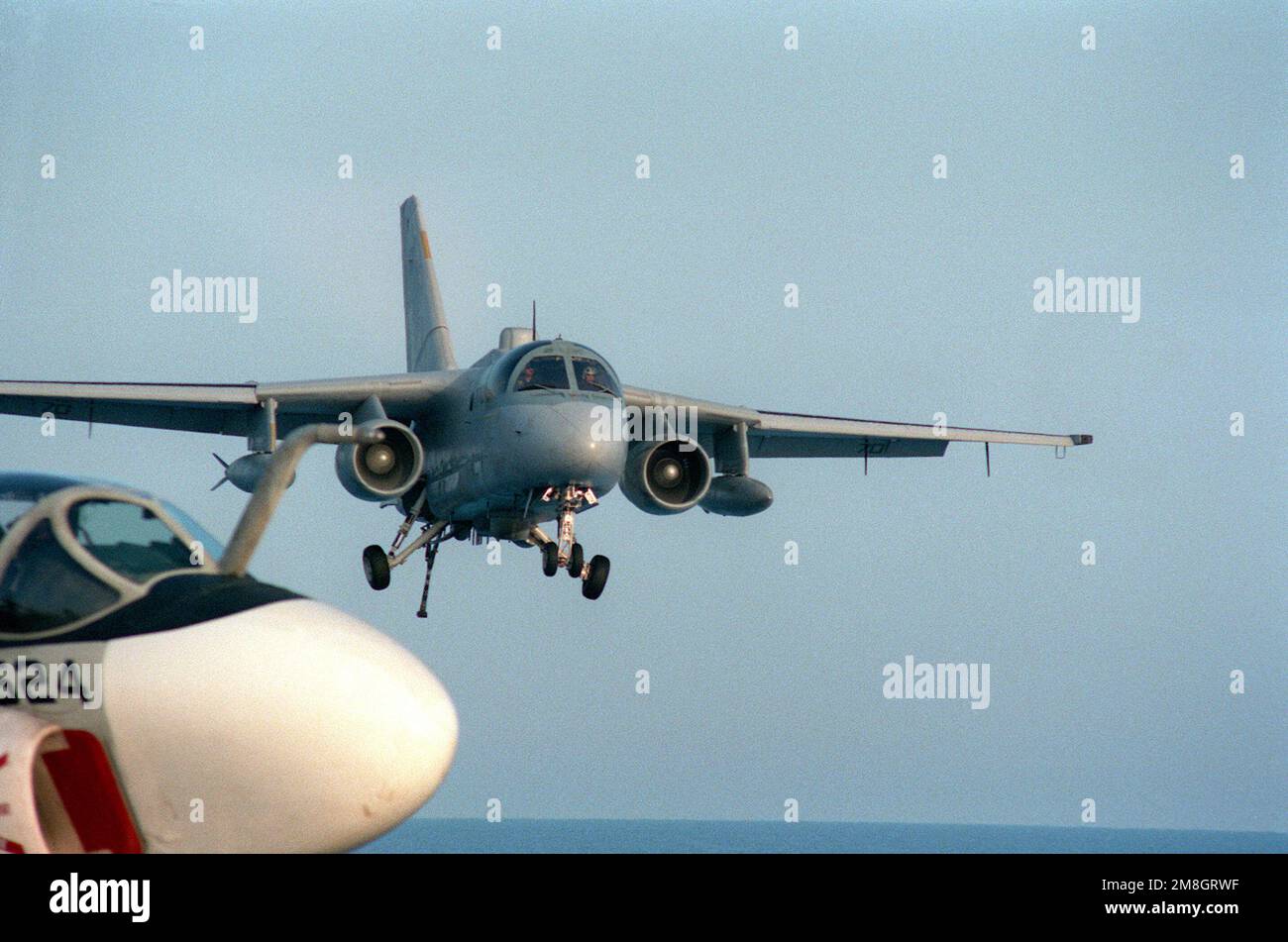 An Air Test and Evaluation Squadron 1 (VX-1) ES-3A Shadow aircraft ...