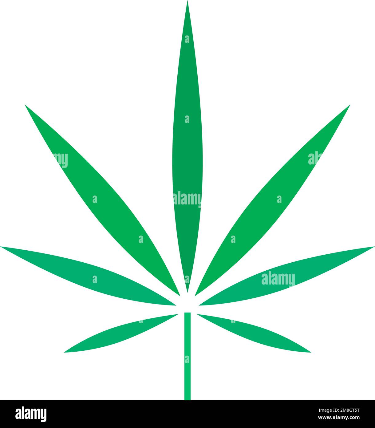 Cannabis Leaf Cannabis Weed Editable Vector Stock Vector Image And Art Alamy
