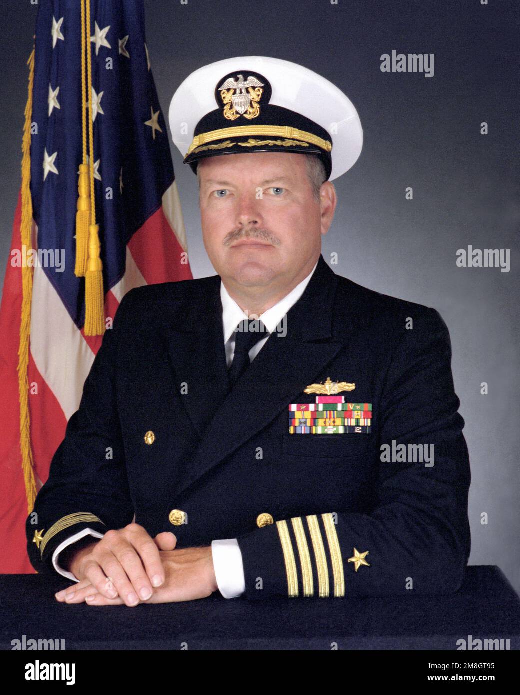 CAPT. Brian F. Boyce, USN (covered). Country: Unknown Stock Photo - Alamy