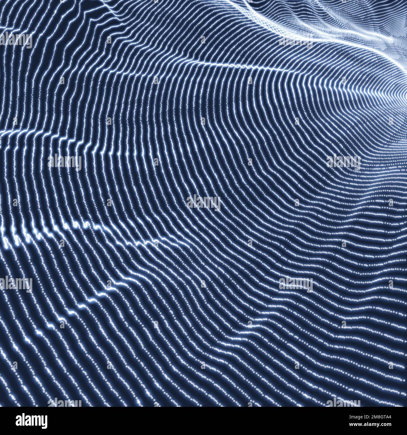 Dynamic abstract background glowing particles Stock Vector Images - Alamy