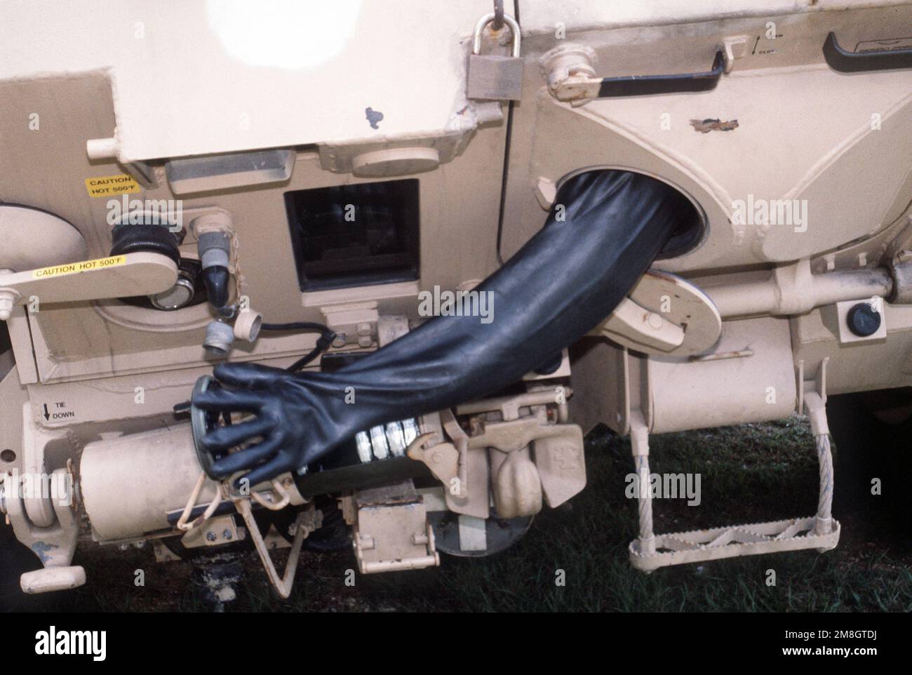 From inside an M-93 Fox nuclear-biological-chemical (NBC ...