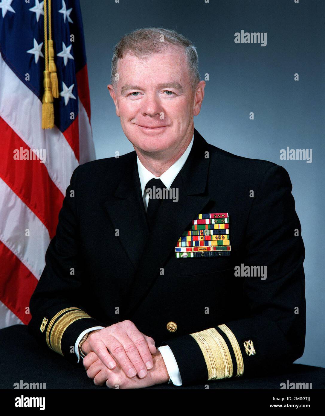Rear Adm. Jack E. Buffington, USN (uncovered). Country: Unknown Stock ...