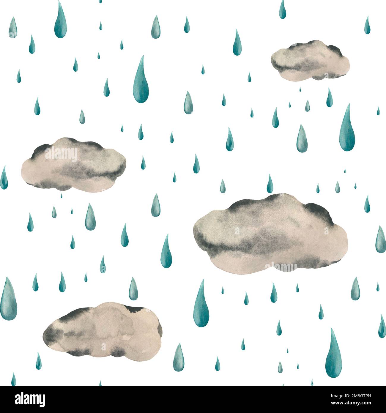 Rainy pattern Cut Out Stock Images & Pictures - Alamy