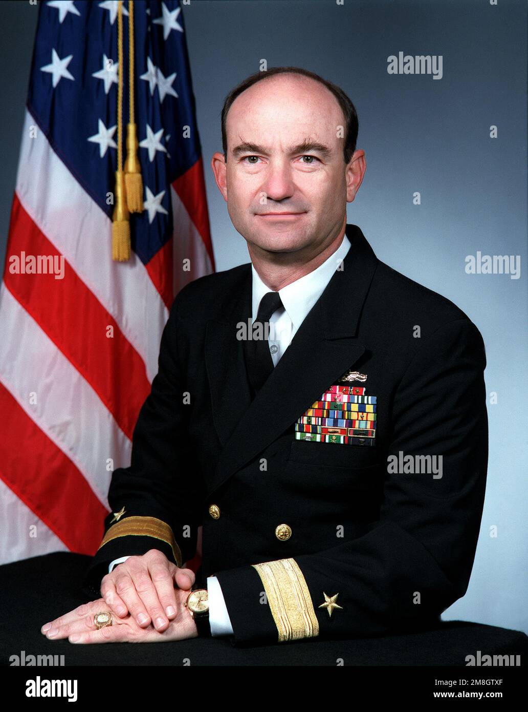 Rear Adm. (lower half) David S. Bill III, USN (uncovered). Country ...