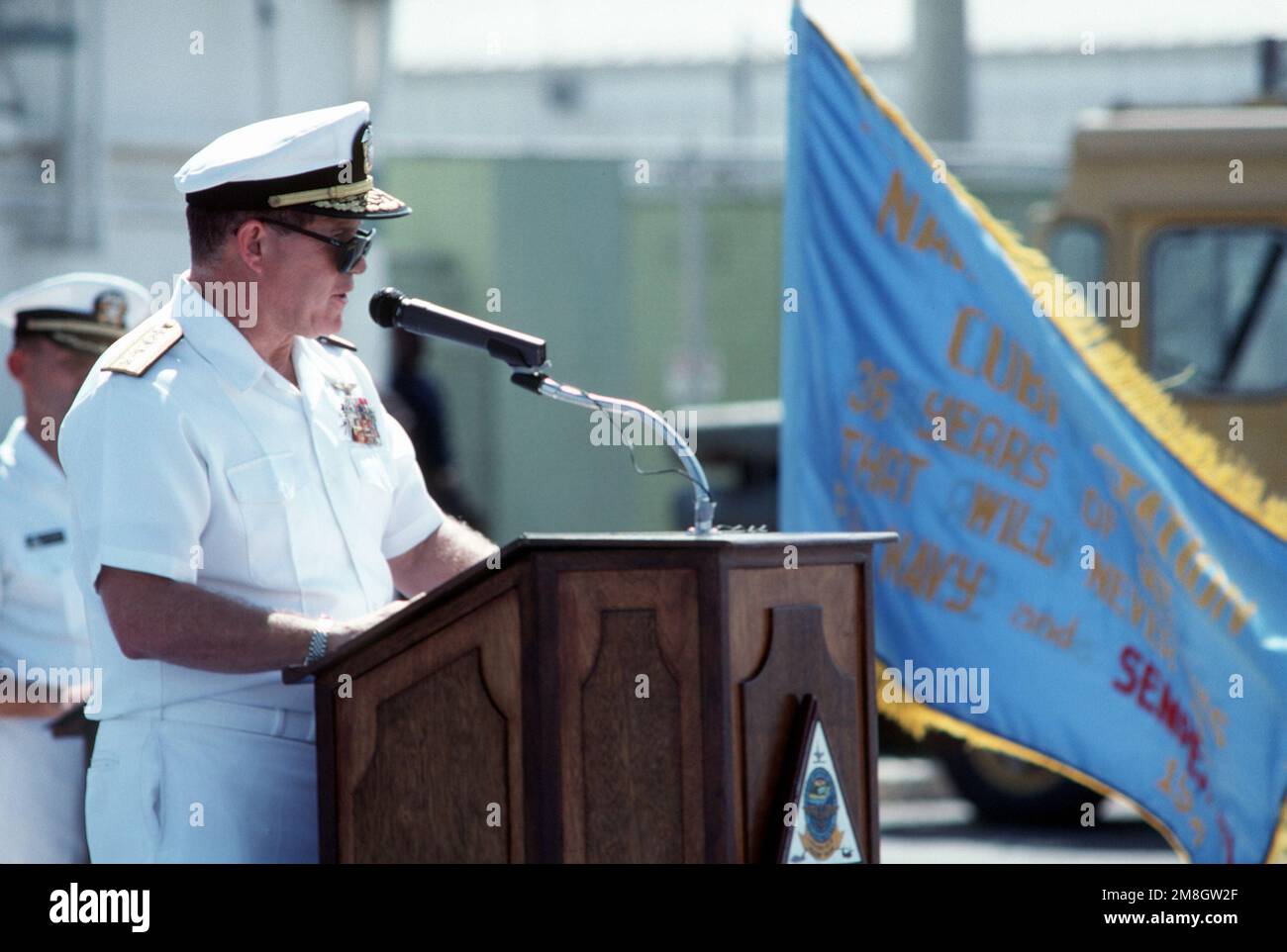 Rear Adm. Thomas A. Mercer, commander, U.S. Facility, Subic Bay/U.S ...