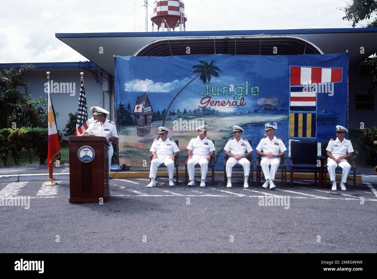 CAPT. Vernon M. Peters, commanding officer of U.S. Naval Hospital ...
