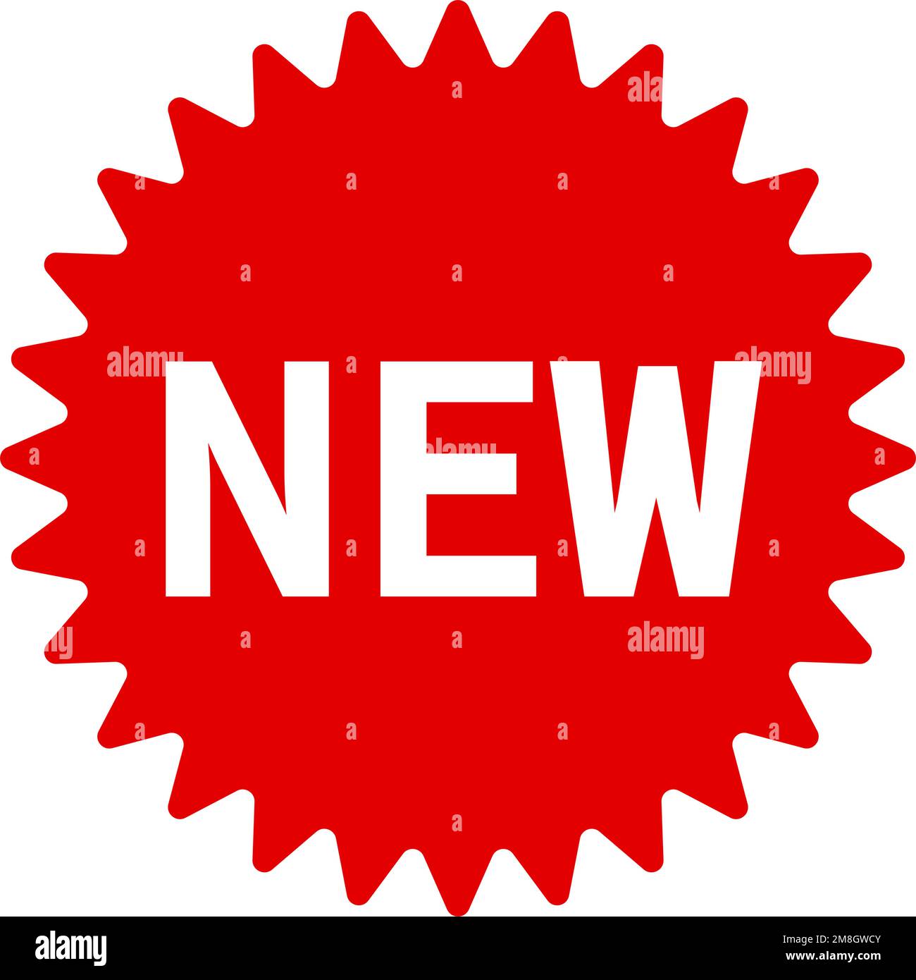 NEW highlighted label icon. Editable vector Stock Vector Image & Art ...