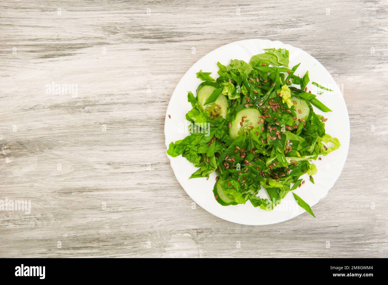 Salad on plate hi-res stock photography and images - Alamy