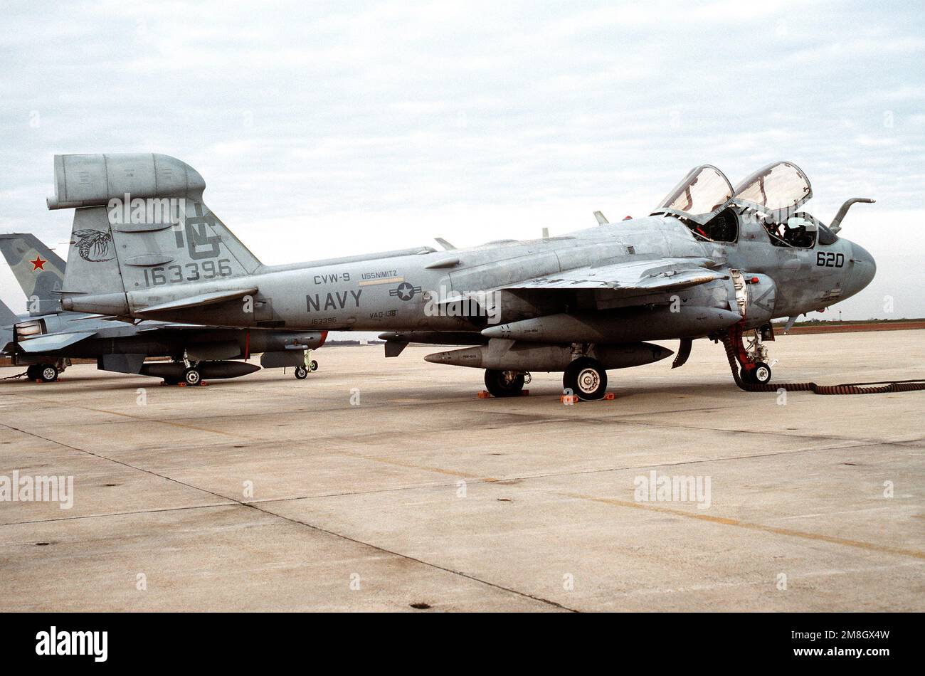 A right side view of a Tactical Electronic Warfare Squadron 138 (VAQ ...