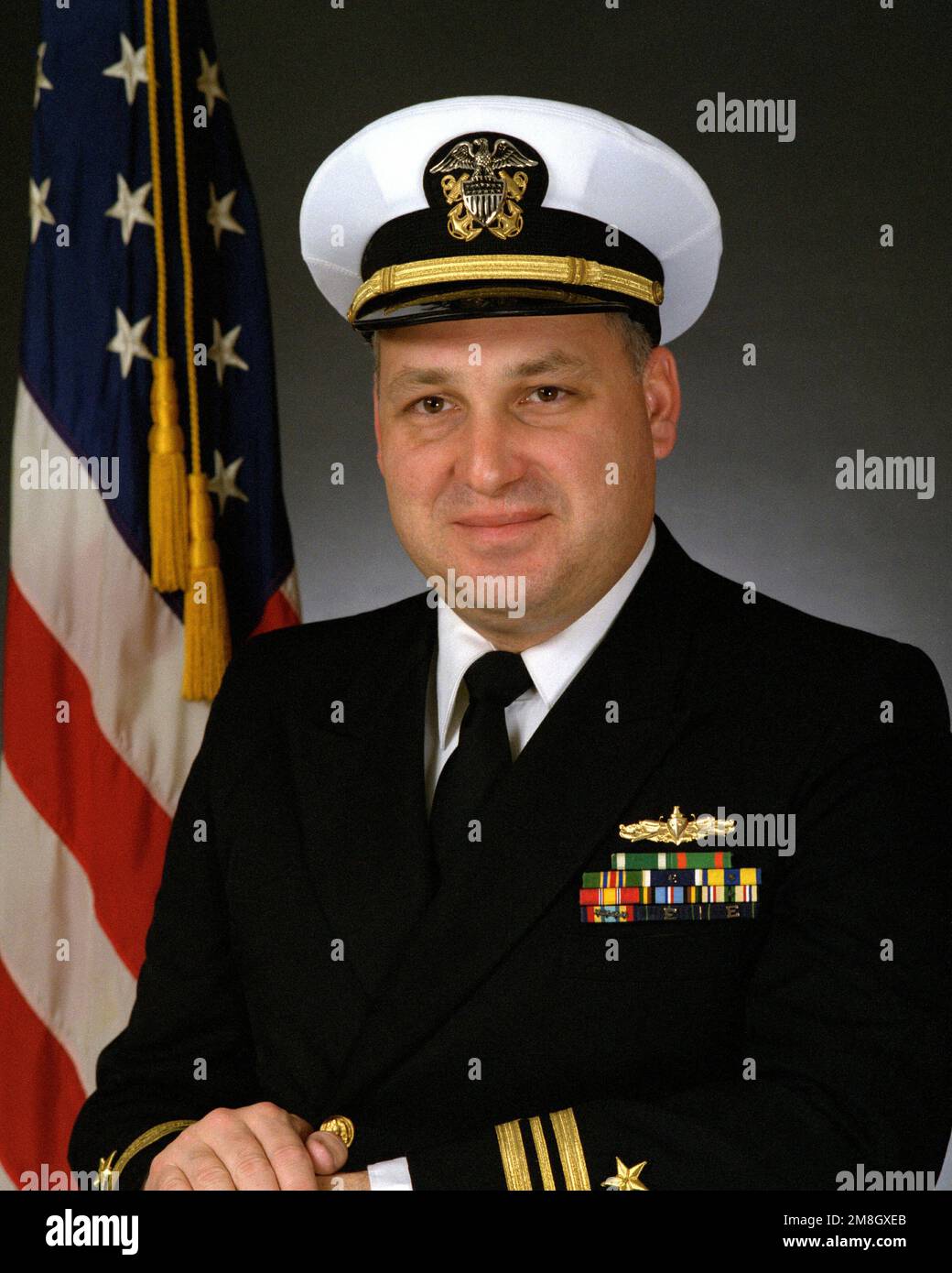LCDR Kevin H. Baxter, USN (covered). Country: Unknown Stock Photo - Alamy
