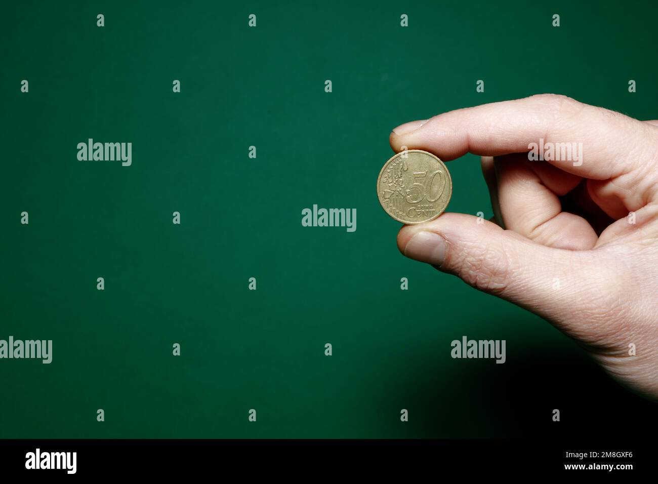 50 cent coin hi-res stock photography and images - Alamy