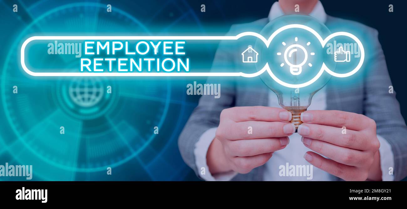 Writing displaying text Employee Retention. Word for internal ... Writing displaying text Employee Retention. Word for internal ...