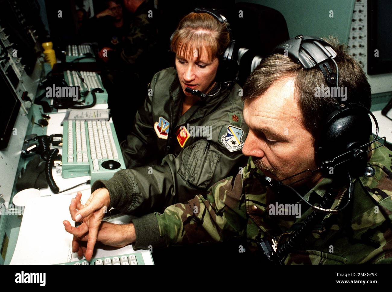 MAJ Ruth J. Ovitt, 552nd Aircraft Control and Warning Squadron (ACW/OSS ...