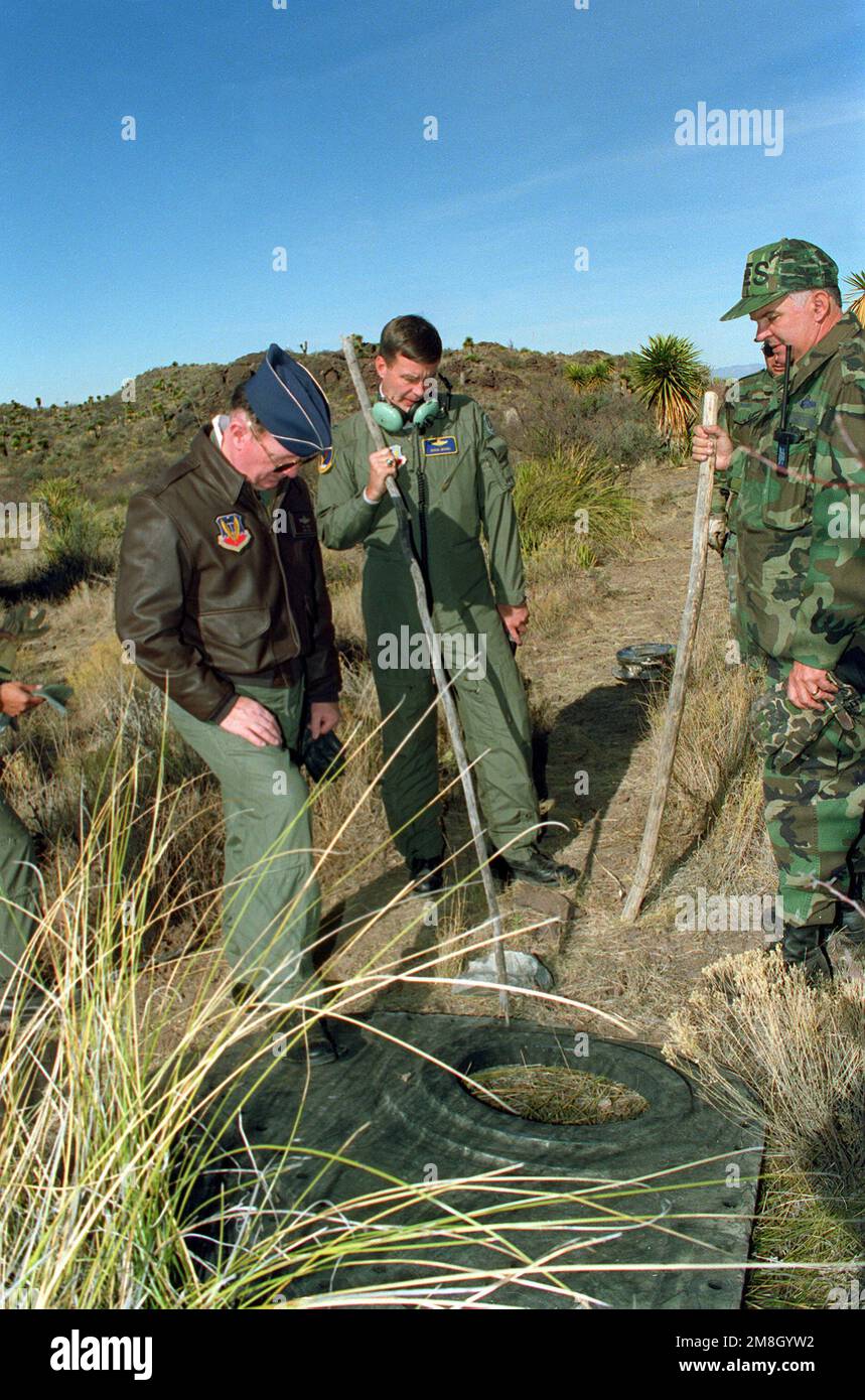 LT. GEN. Martin Ryan, left, 8th Air Force commander, COL. Doug Mang ...