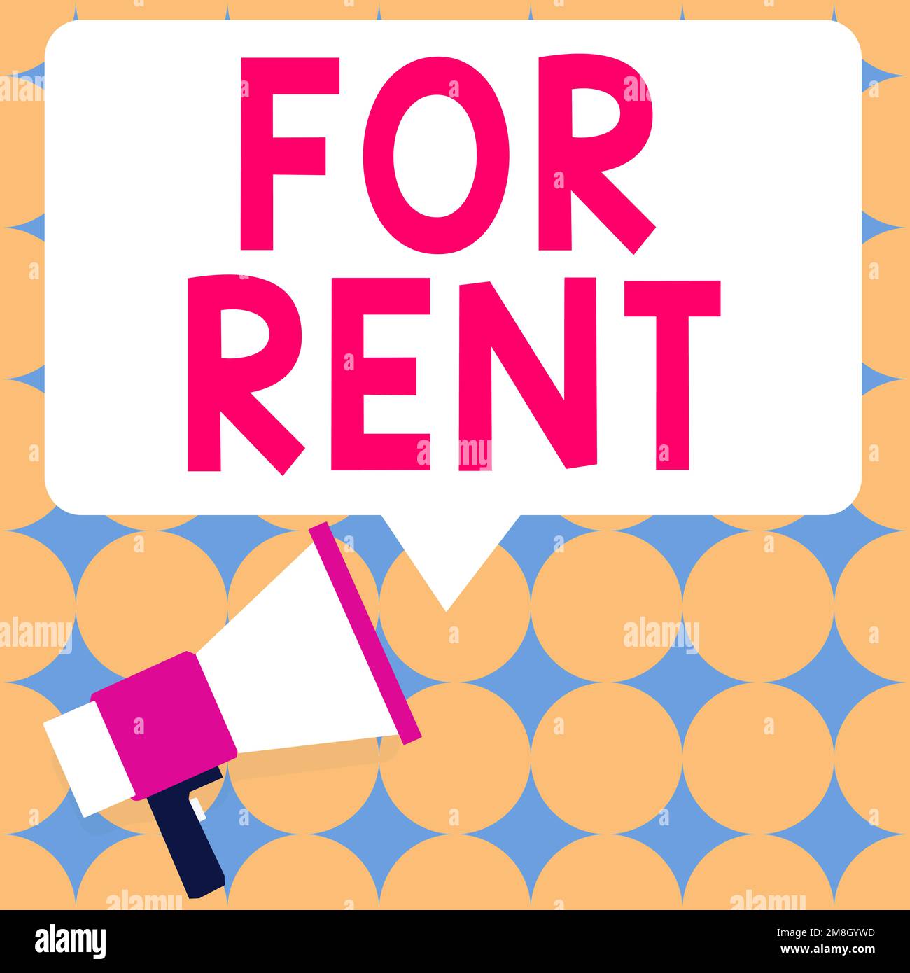 Conceptual display For Rent. Word Written on when you make property ...