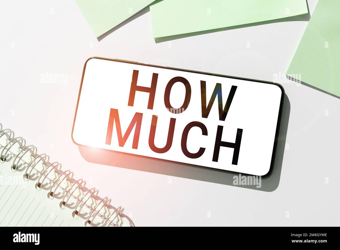 Writing displaying text How Much. Conceptual photo ask about the amount ...