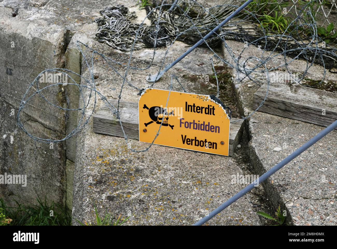 Graf Spee battery command post, WW II, Pointe de Saint-Mathieu ...