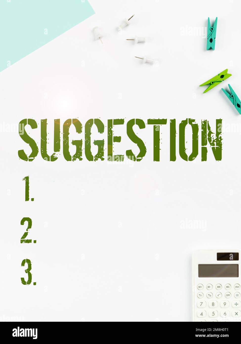 Writing displaying text Suggestion. Word Written on the process of one ...