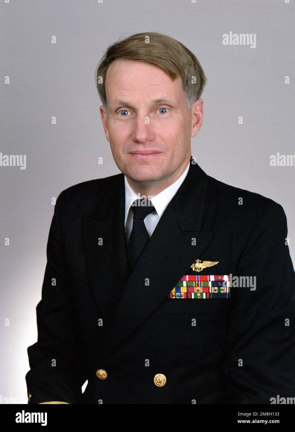 Rear Adm. (lower half) Charles R. Saffell, USN selectee (uncovered ...