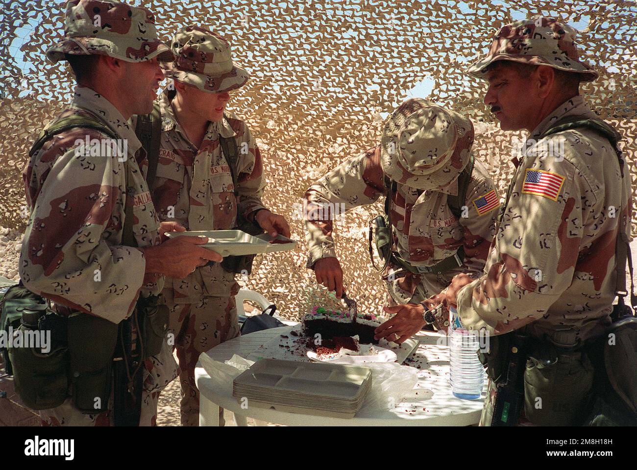 Marines stationed in the region during Operation Restore Hope relief ...