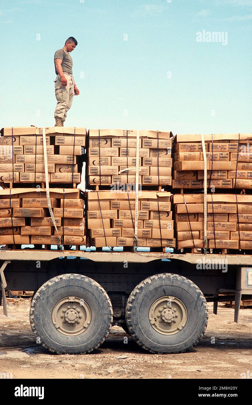 Operation restore hope truck hi-res stock photography and images - Alamy