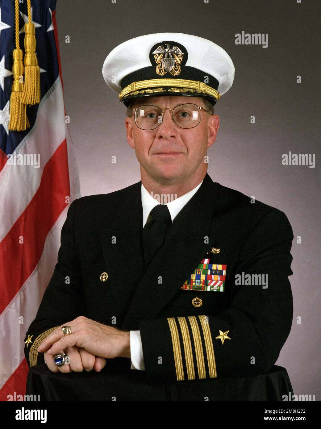 CAPT Thomas P. Danaher, USN (covered). Country: Unknown Stock Photo - Alamy