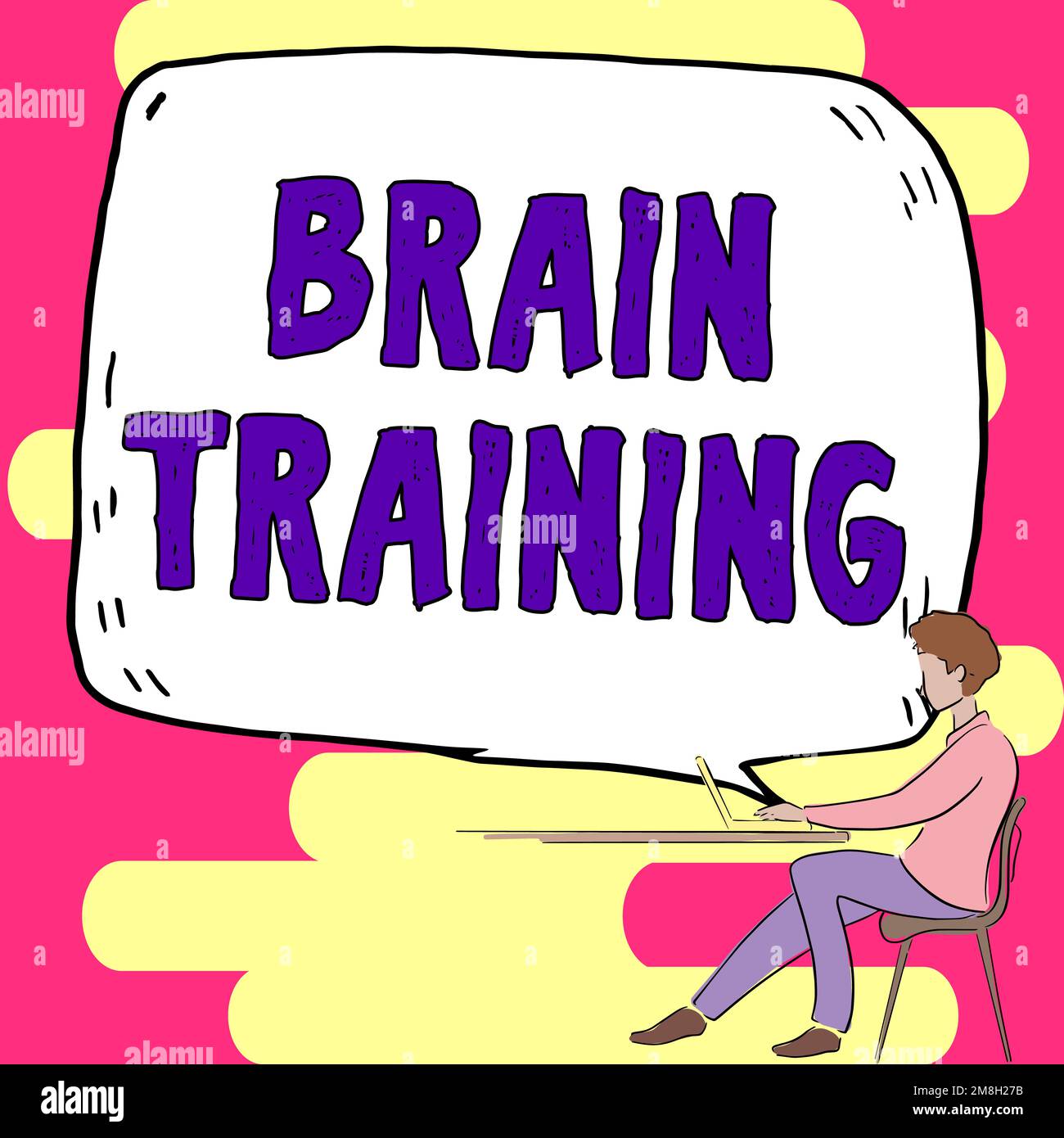 Conceptual caption Brain Training. Conceptual photo mental activities ...