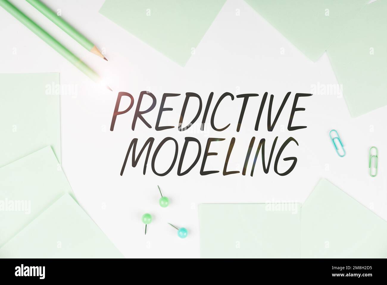 Text caption presenting Predictive Modeling. Word Written on ... Text caption presenting Predictive Modeling. Word Written on ...