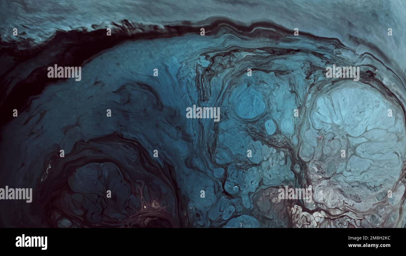 Abstract blue grunge watercolor patterned background vector Stock ...