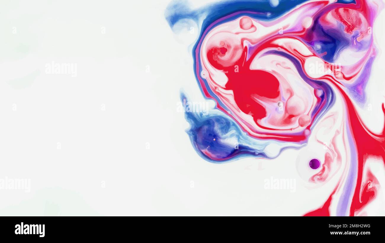 Fluid art splash creativity Stock Vector Images - Alamy