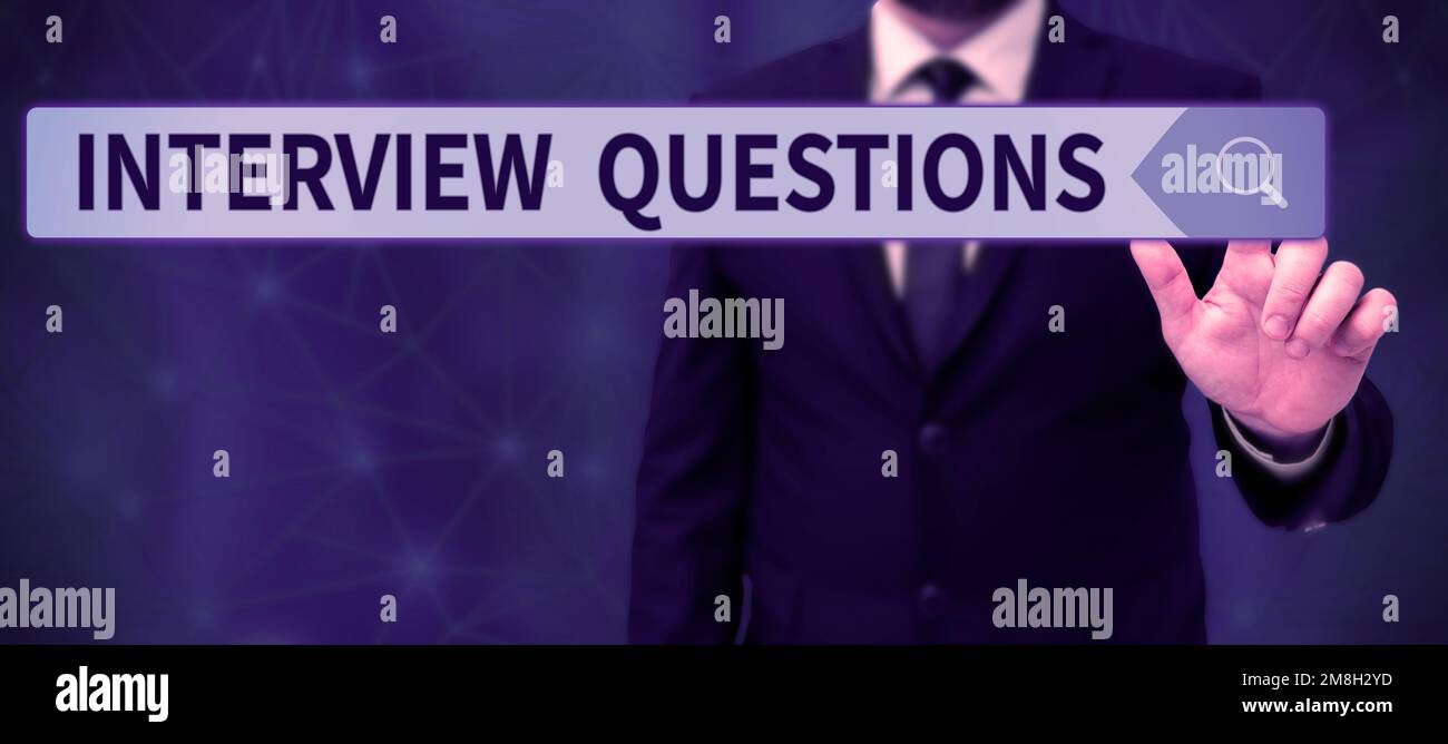 Hand writing sign Interview Questions. Business overview Typical topic ...